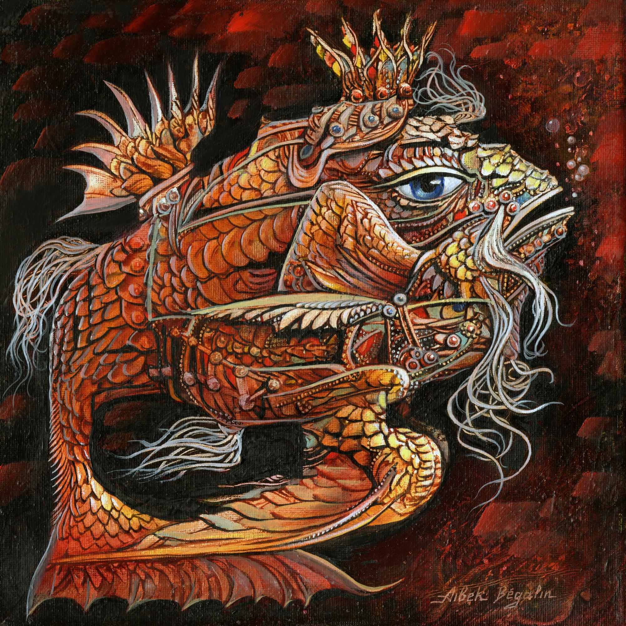 Aibek Begalin - After the rain, Original Oil Painting, One of a Kind ...