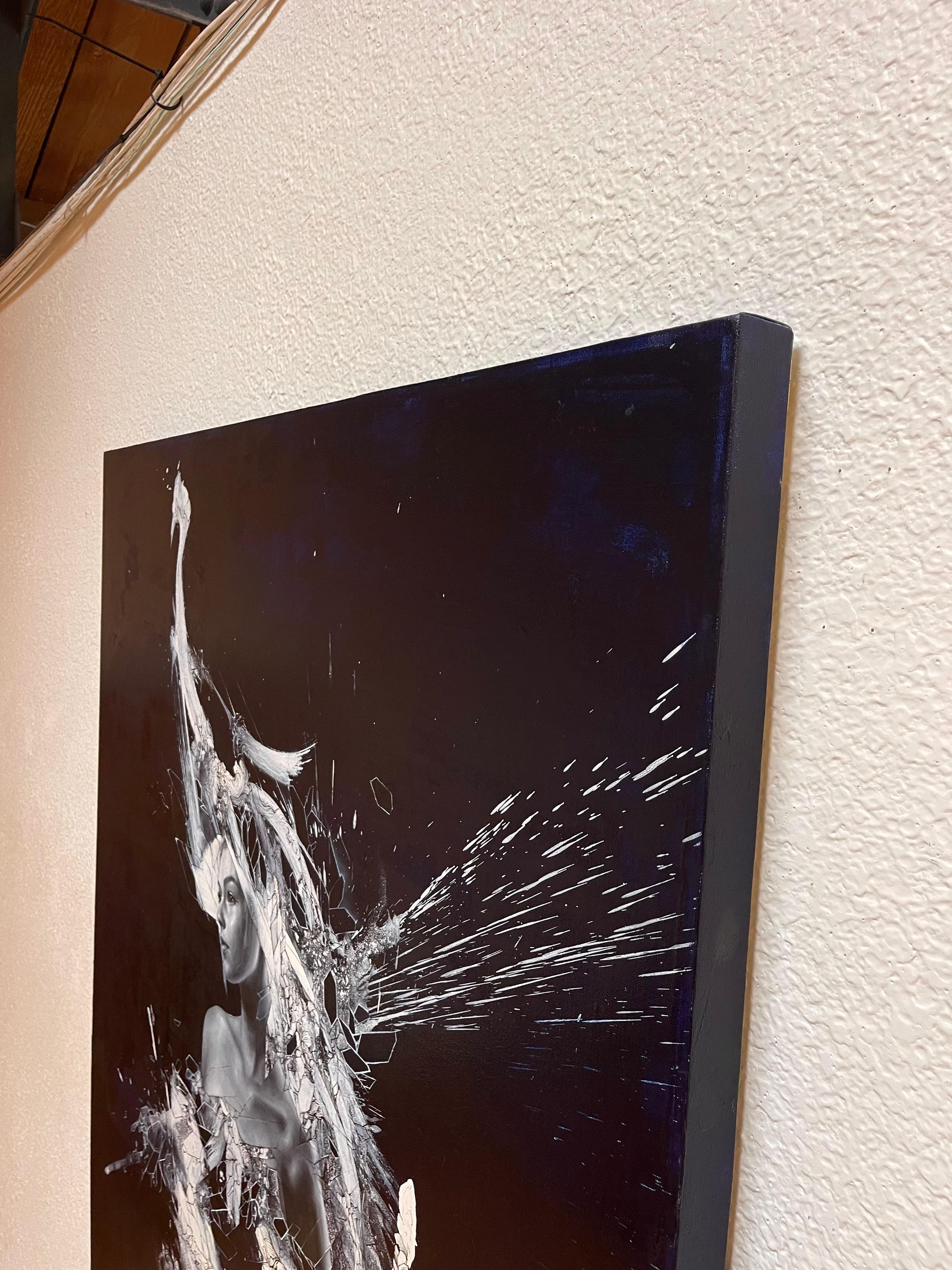 Aiden Kringen - Lazuli 2, Original Oil and Acrylic Painting For Sale at ...