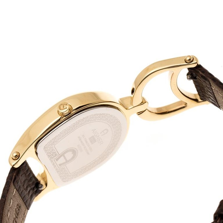 Aigner Mother of Stainless Steel Arte A32200 Women's Wristwatch 26 mm ...