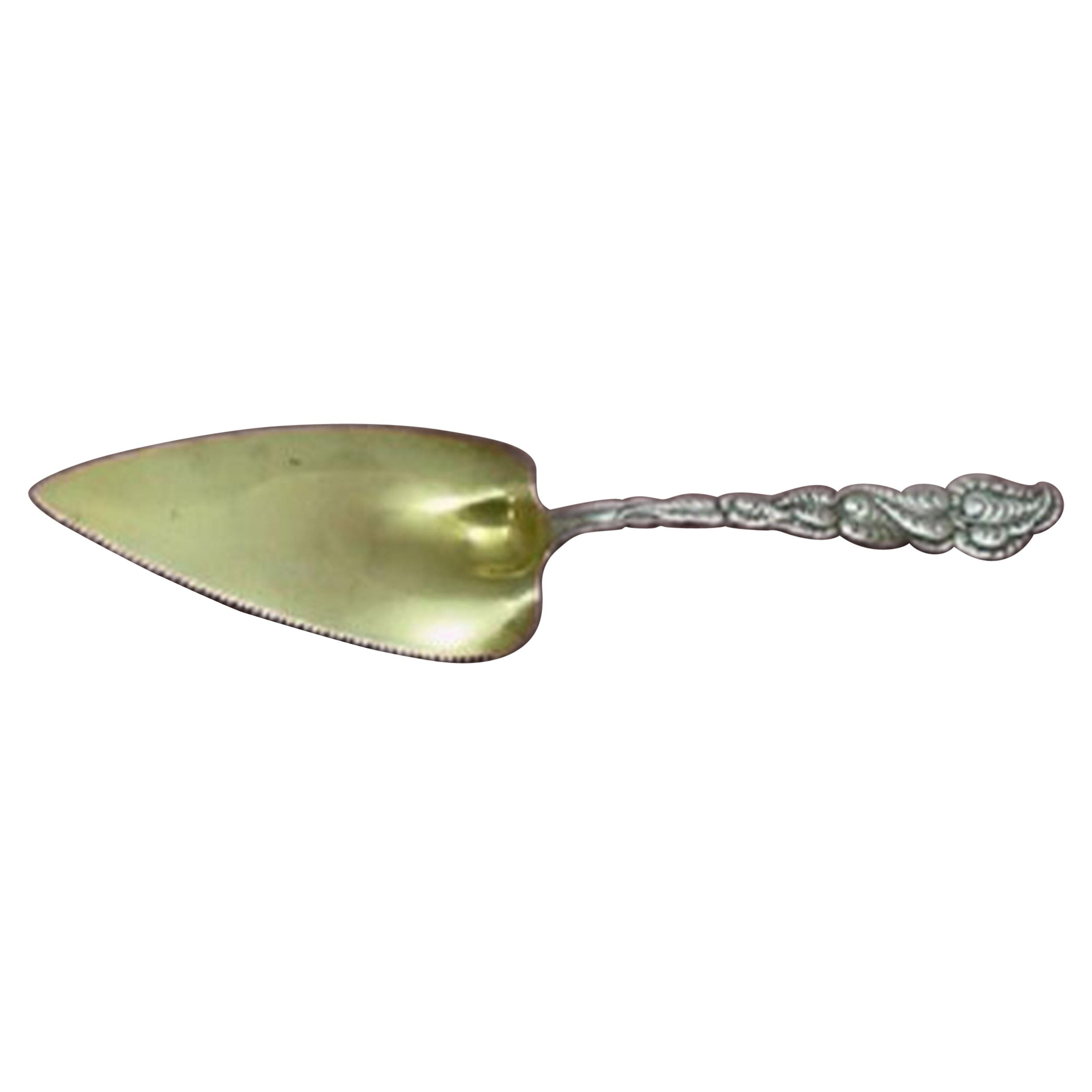 Gorham Sterling Silver Pie Server - Rare Bird's Nest Pattern - 1870 at ...