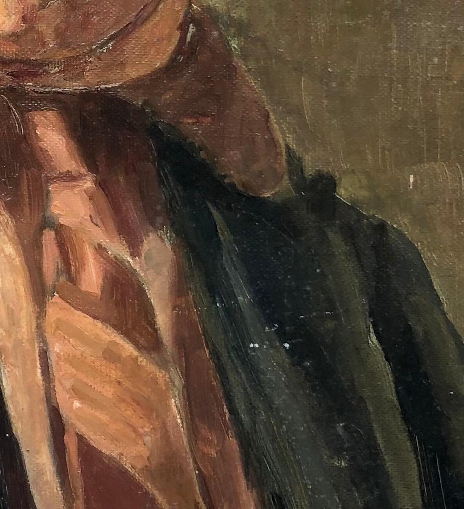 Aimé Moret - Self-portrait painted by himself at 1stDibs