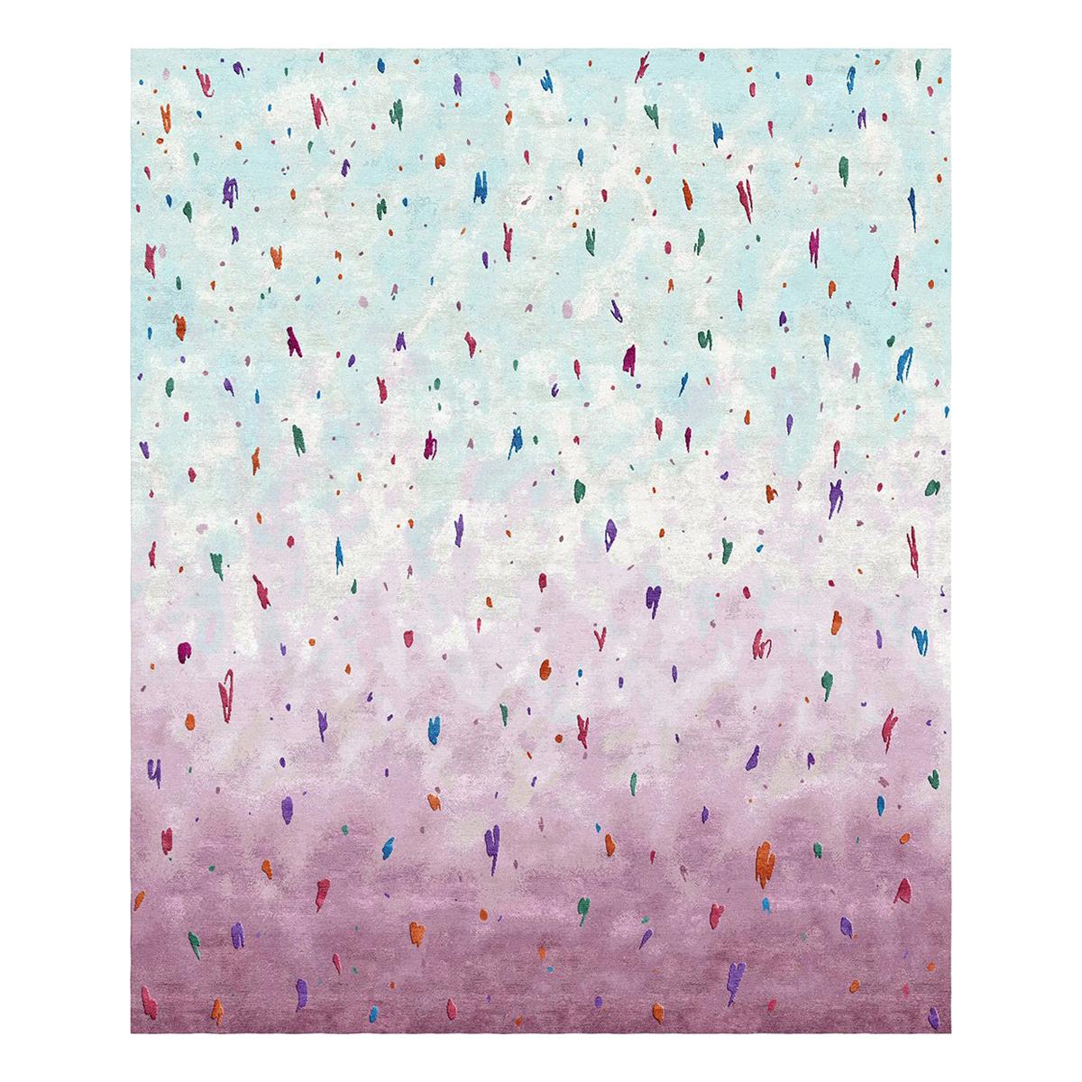 Mesola, Interesting Modern Hand Knotted Wool and Silk Rug For Sale at ...