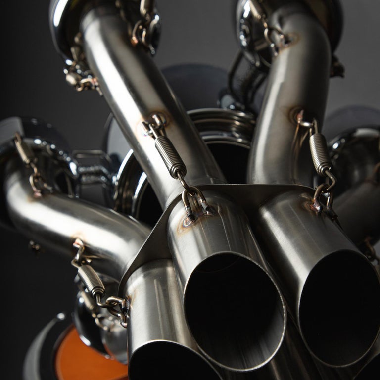 Aircraft Engine Chrome Speaker For Sale at 1stDibs