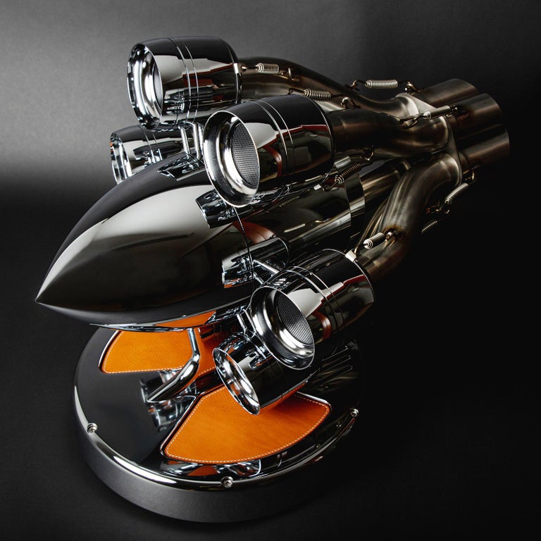 Aircraft Engine Chrome Speaker For Sale at 1stDibs