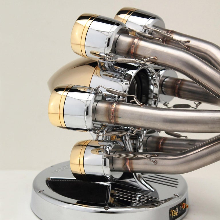 Aircraft Engine Gold Speaker For Sale at 1stDibs
