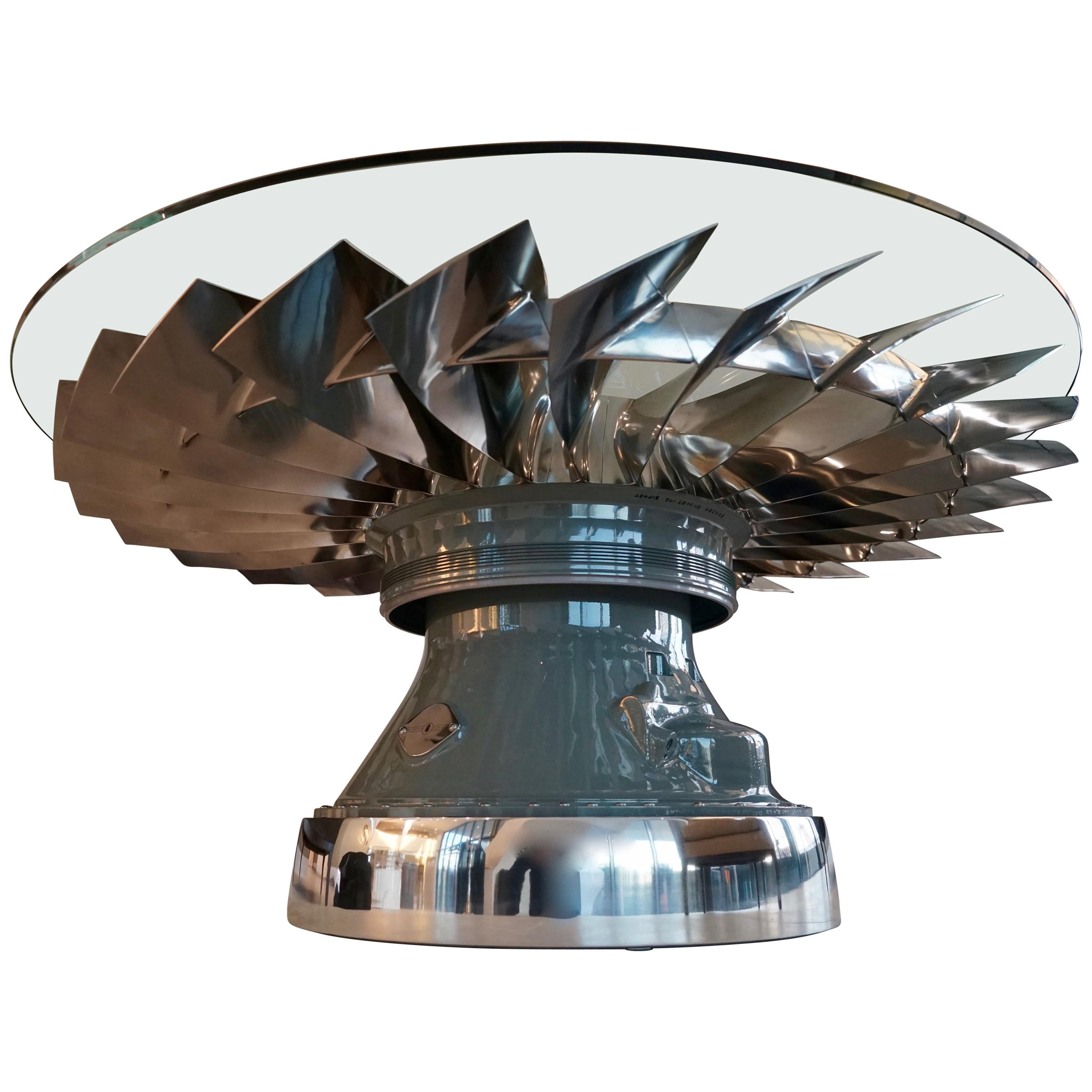 Aircraft LP1 Fan Blade Coffee Table For Sale at 1stDibs