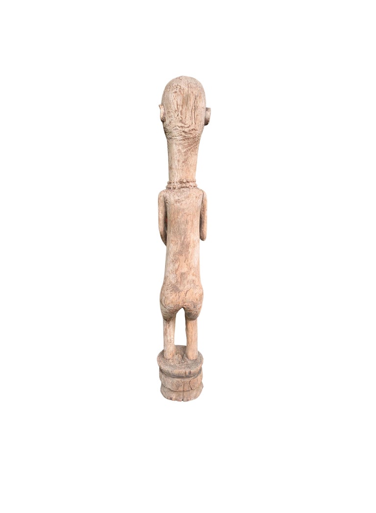 Aitos, Hand-Carved Antique Wood Ancestor Figure from Timor, Indonesia ...