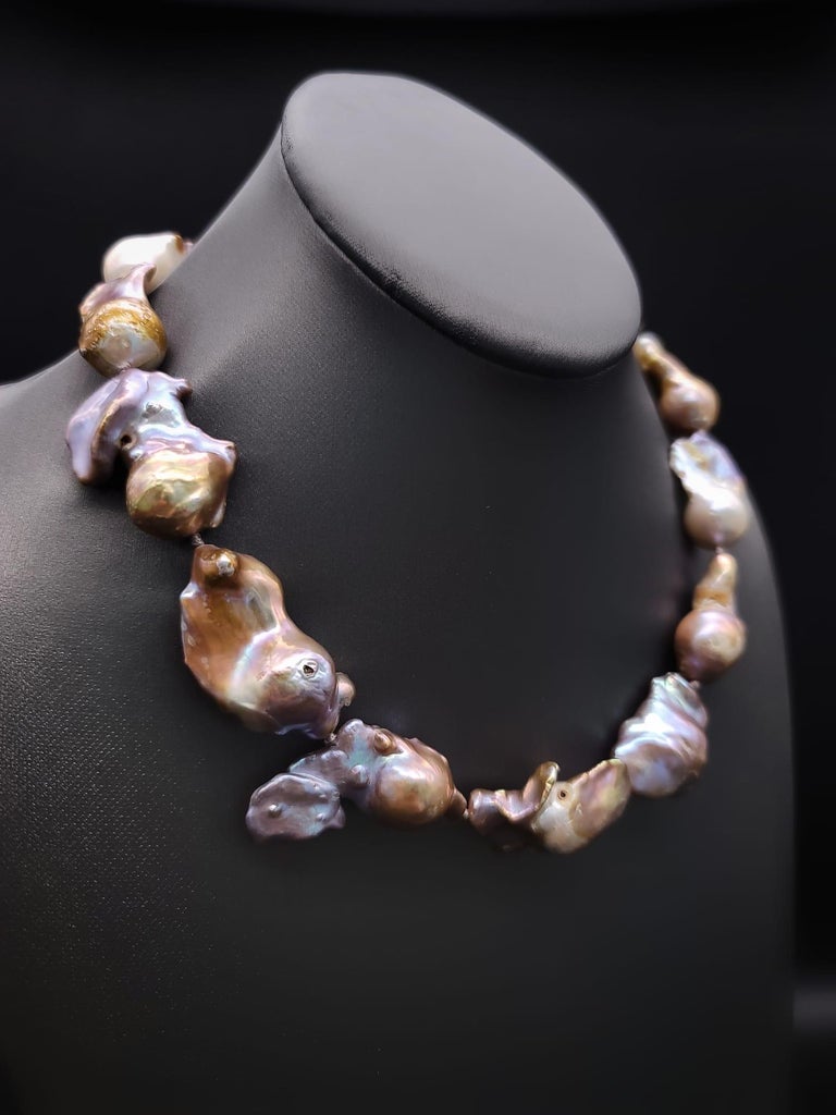 Elegante Barockperlenkette von A.Jeschel im Angebot bei 1stDibs