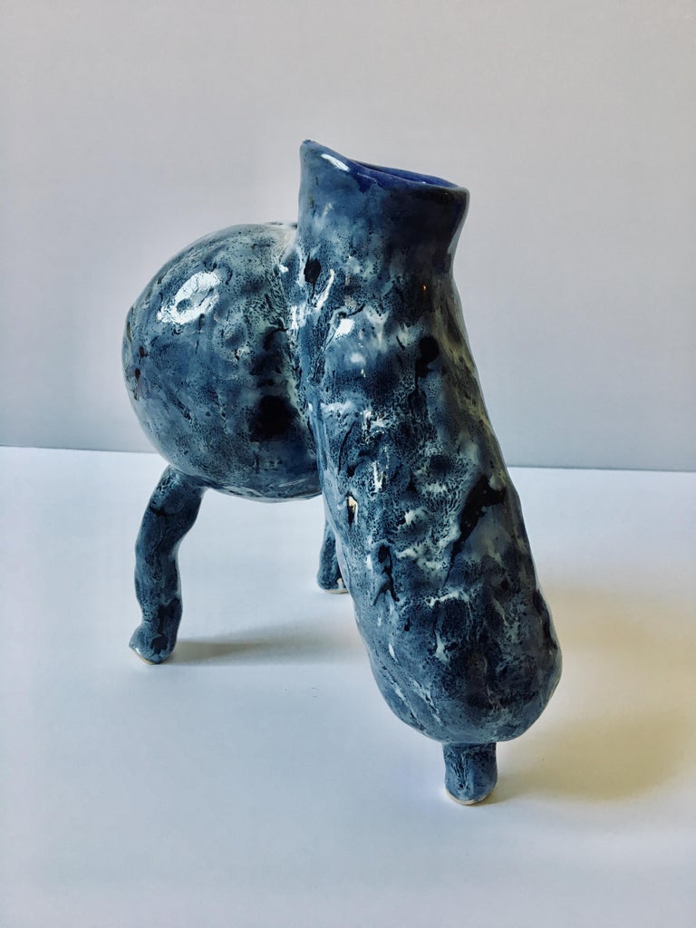 Ak Jansen - Sculpture ceramic vessel: 'Creature Medium No 3' For Sale ...