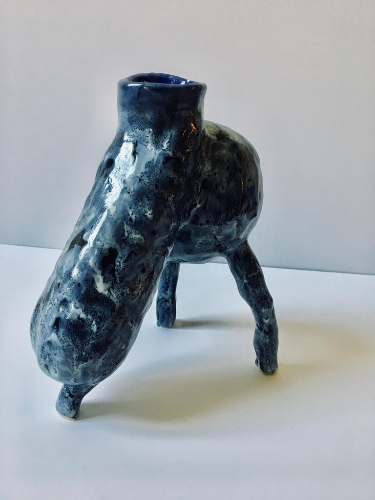 Ak Jansen - Sculpture ceramic vessel: 'Creature Medium No 3' For Sale ...
