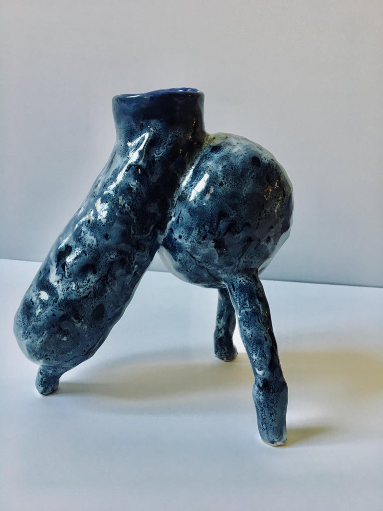 Ak Jansen - Sculpture ceramic vessel: 'Creature Medium No 3' For Sale ...