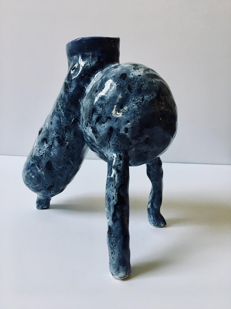 Ak Jansen - Sculpture ceramic vessel: 'Creature Medium No 3' For Sale ...