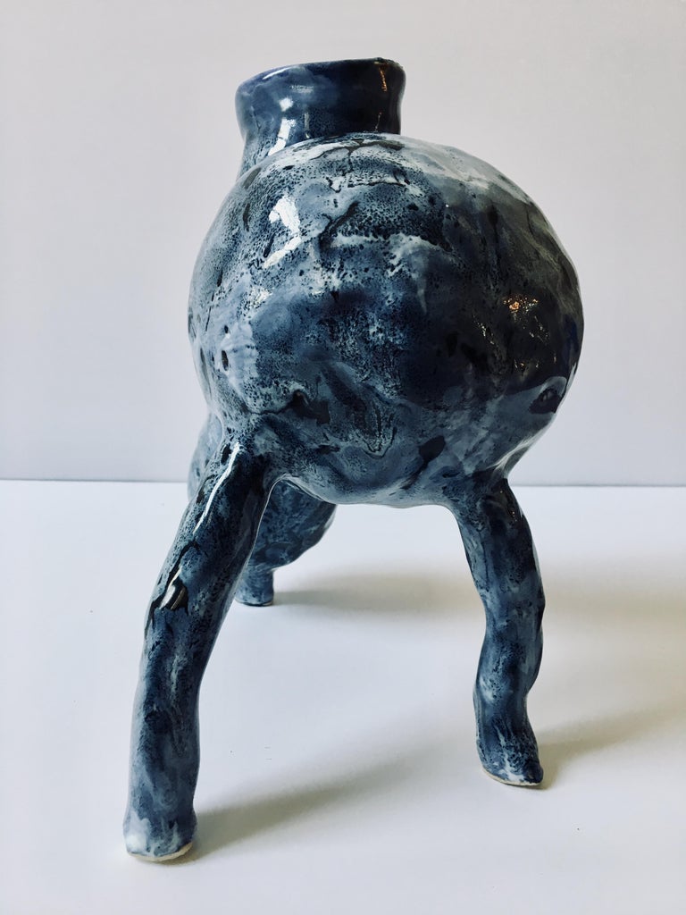 Ak Jansen - Sculpture ceramic vessel: 'Creature Medium No 3' For Sale ...