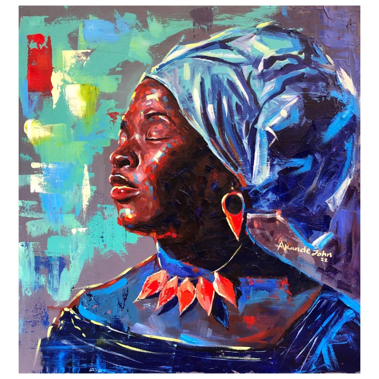 Akande John - Glimpse of Joy at 1stDibs