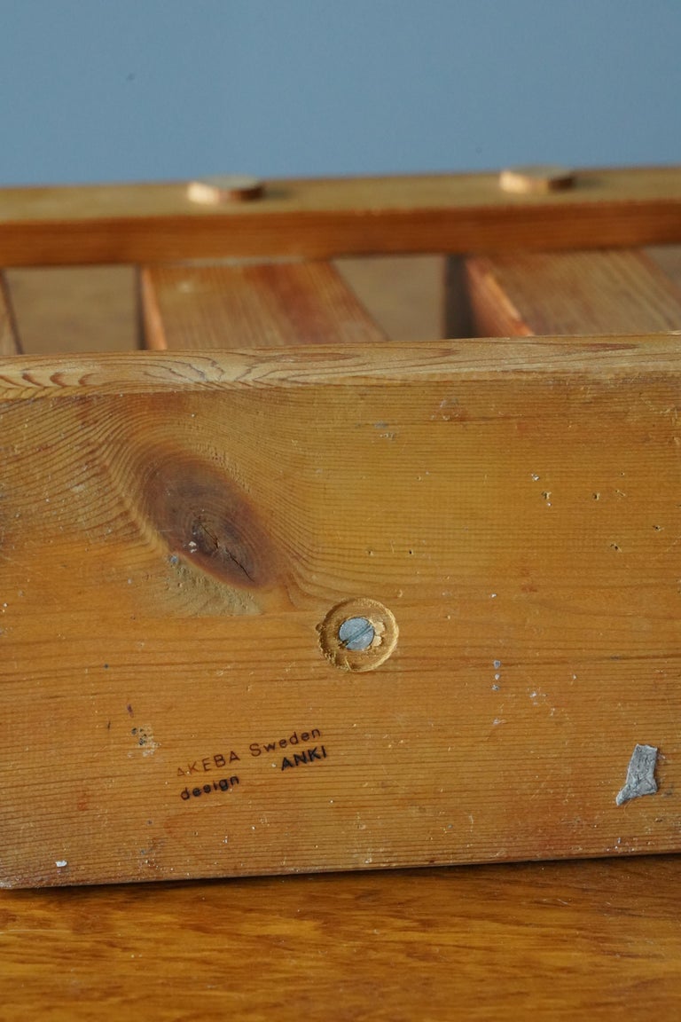 Akeba, Sizable Candelabra, Solid Pine, Sweden, 1970s For Sale at 1stDibs