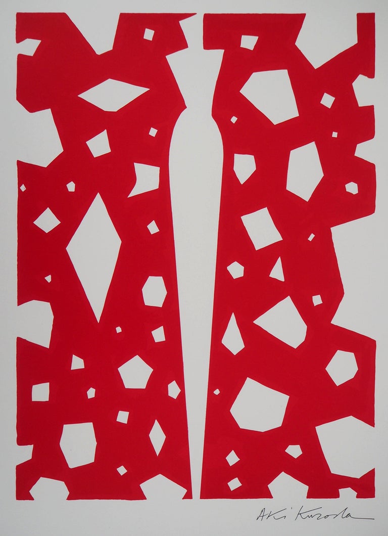 Aki Kuroda - Abstract Composition with Hidden Profile - Original ...