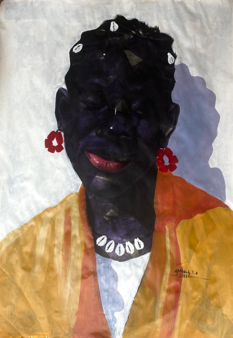 Akinola Taoheed - Portrait of Princess For Sale at 1stDibs