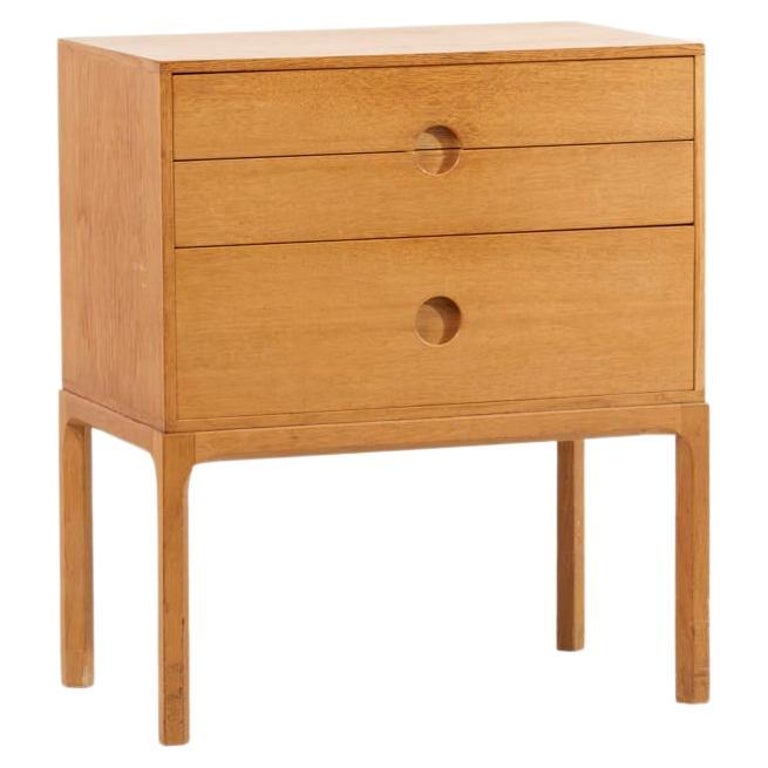 Aksel Kjersgaard Commode 386 in oak or Chest for Odder, Denmark 1960s ...