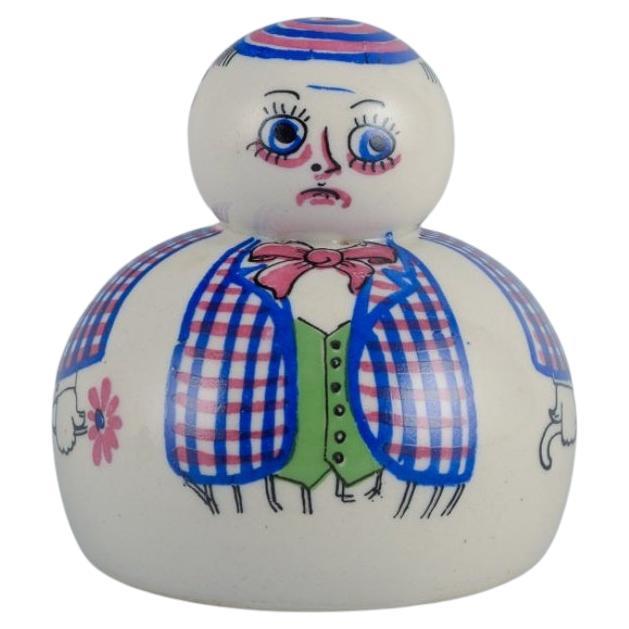 Aksel Sigvald Nielsen for Aksini, Denmark, Ceramic Salt and Pepper ...