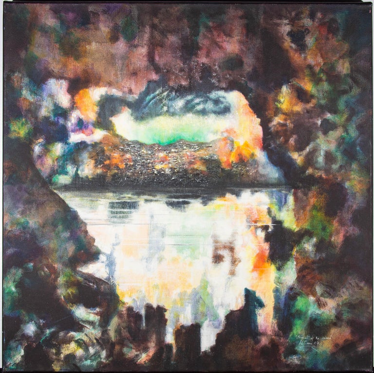 Al Cazu - Al Cazu - 2007 Acrylic, Secret Of The Island For Sale at 1stDibs