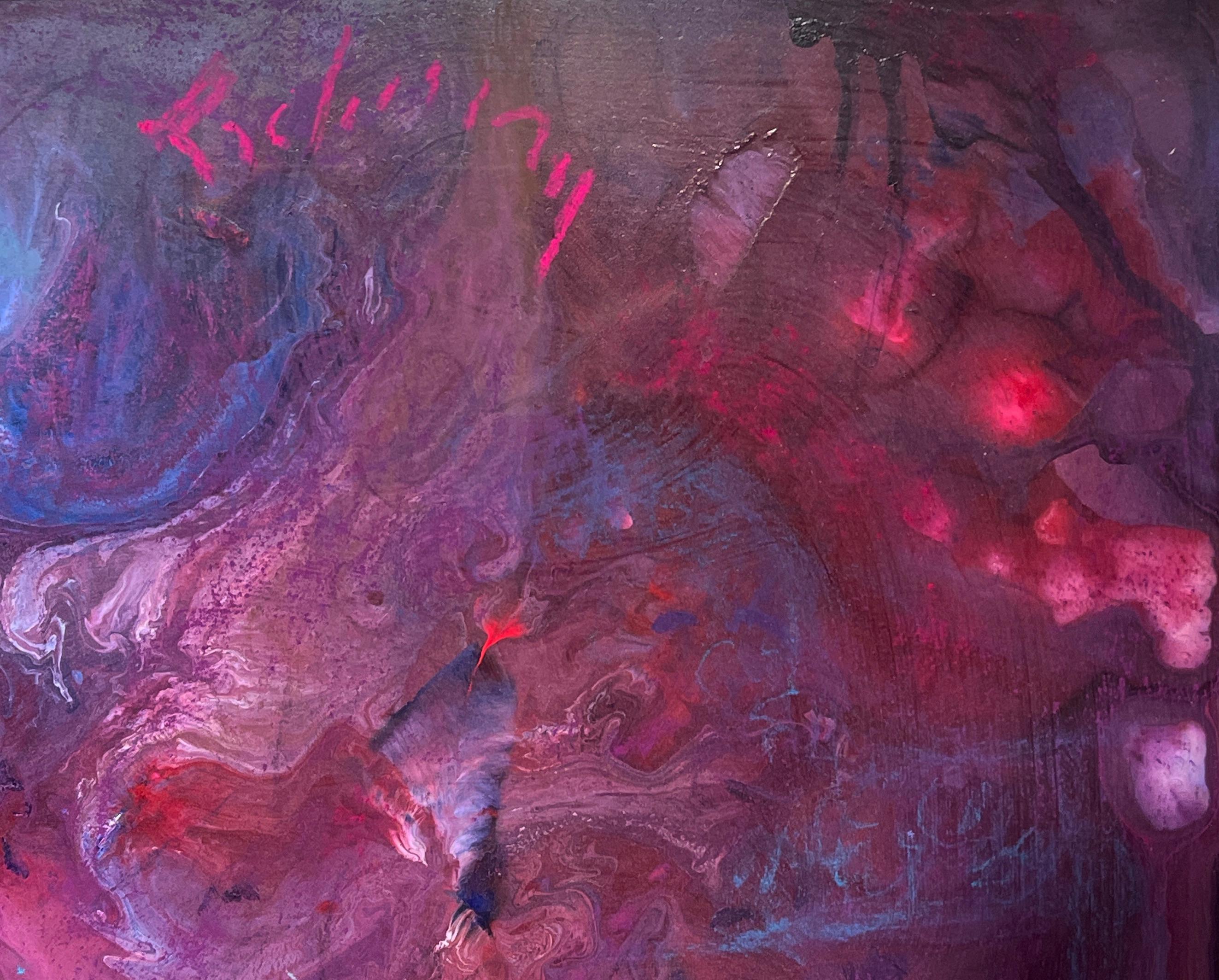 Al Lachman - A Slumber...Did My Spirit Seal, Abstract Expressionist ...