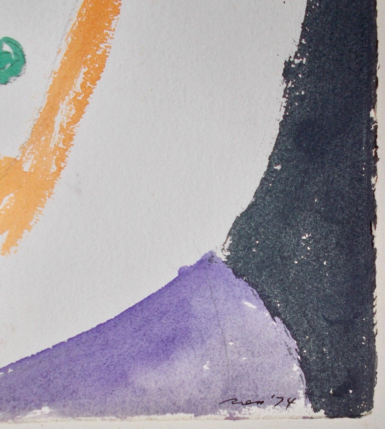 Al Ross (1911-2011) Ink Portrait of a Woman 1974 For Sale at 1stDibs
