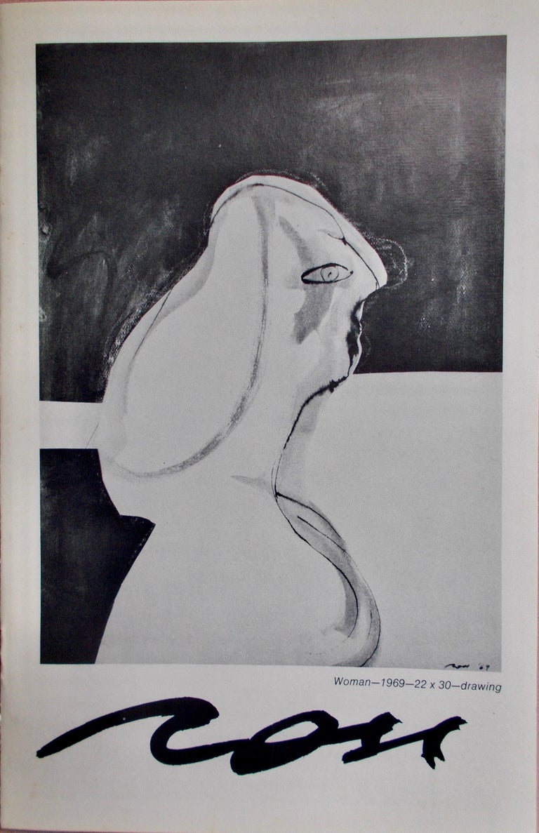 Al Ross (1911-2011) Colored Ink Portrait of a Woman For Sale at 1stDibs ...