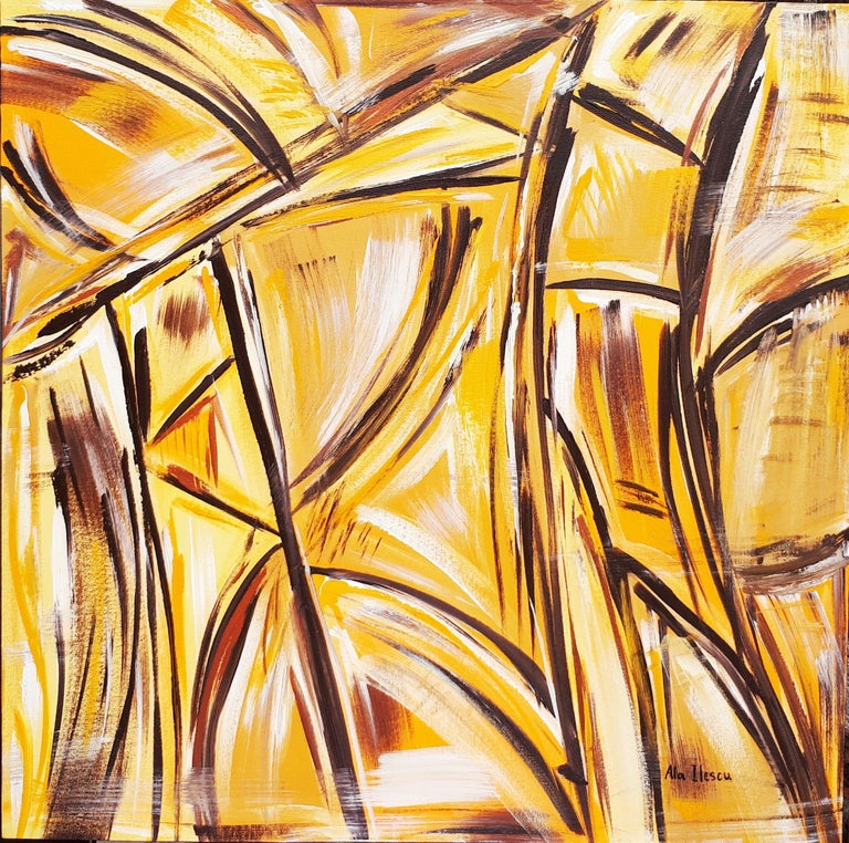 Ala Ilescu - Warm apologies, Painting, Acrylic on Canvas For Sale at ...