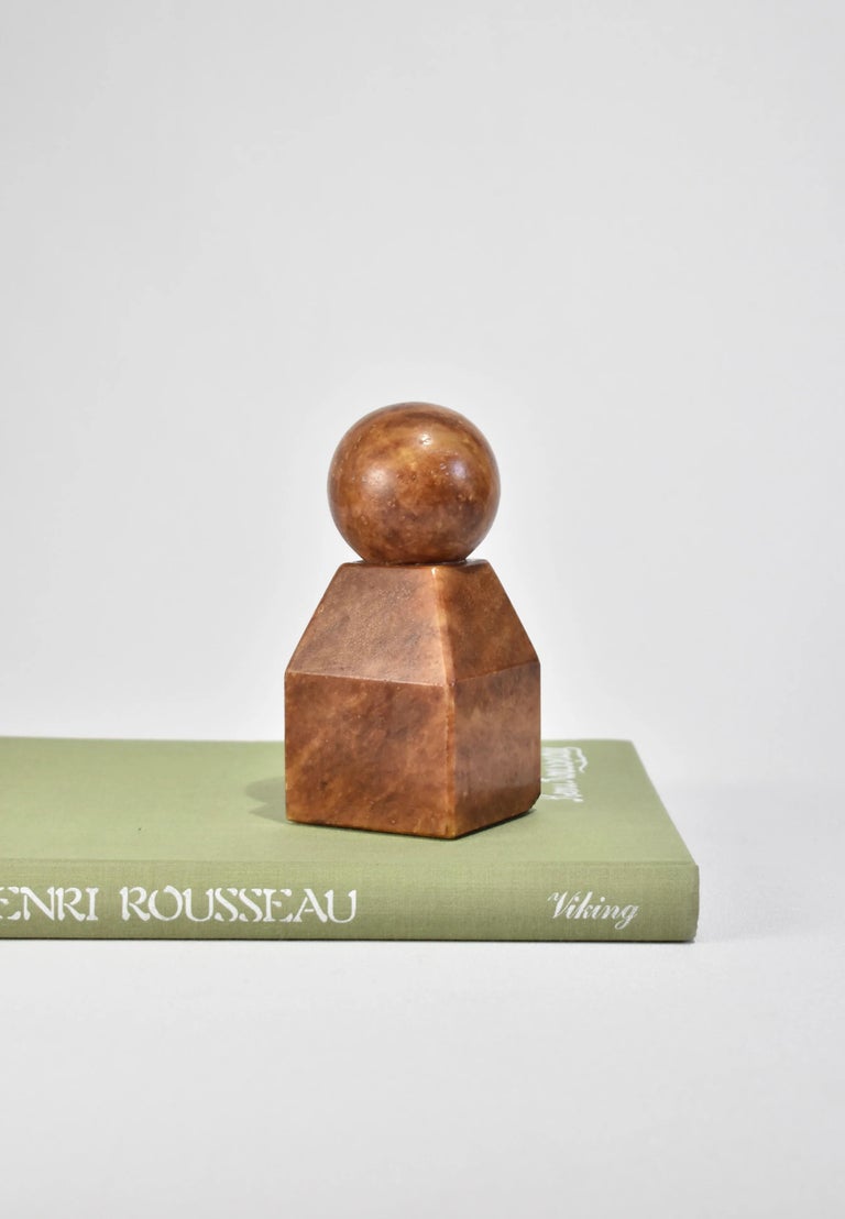 Alabaster Bookend Set For Sale at 1stDibs