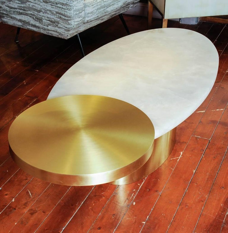 Alabaster Coffee Table at 1stDibs