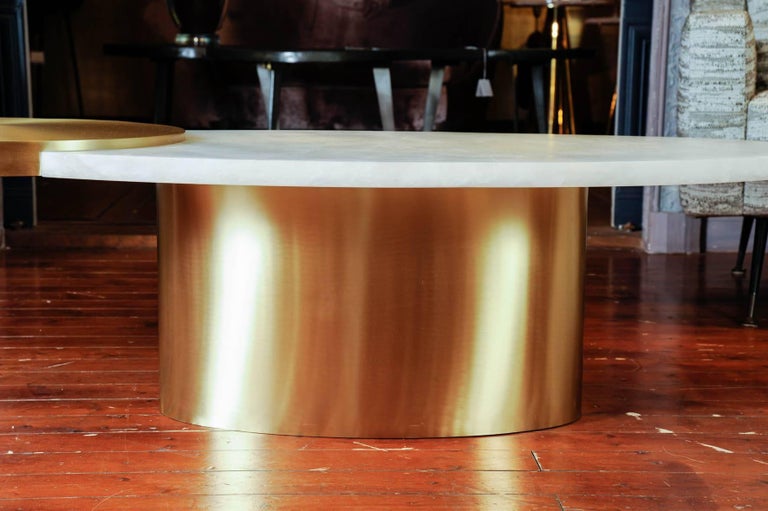 Alabaster Coffee Table at 1stDibs