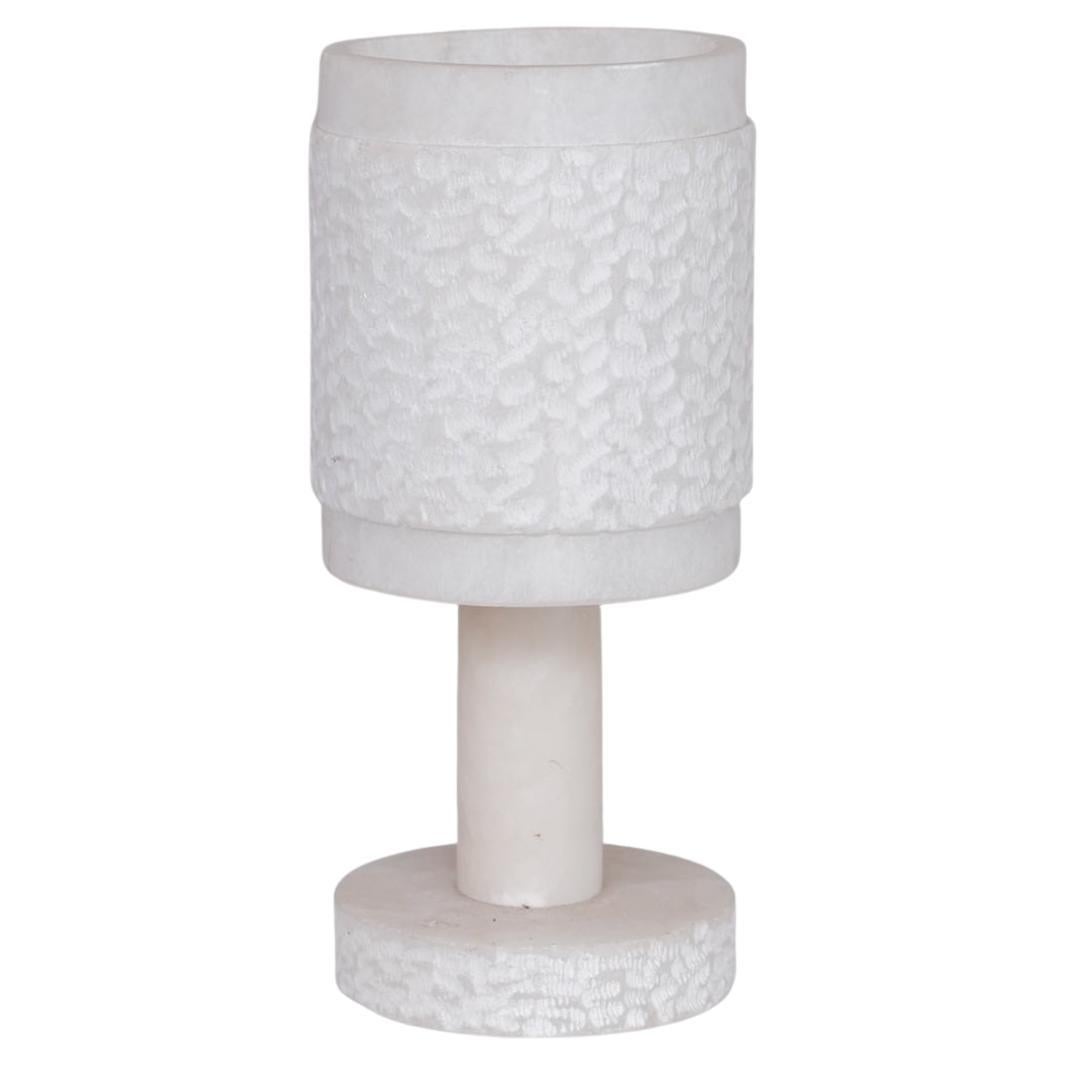 Wonderful Mid-Century Modern Alabaster Sculptural Polished Silver Table ...