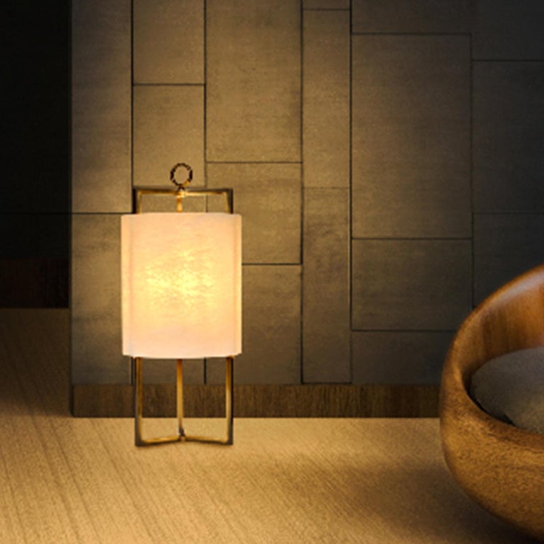 Alabaster Lantern For Sale at 1stDibs