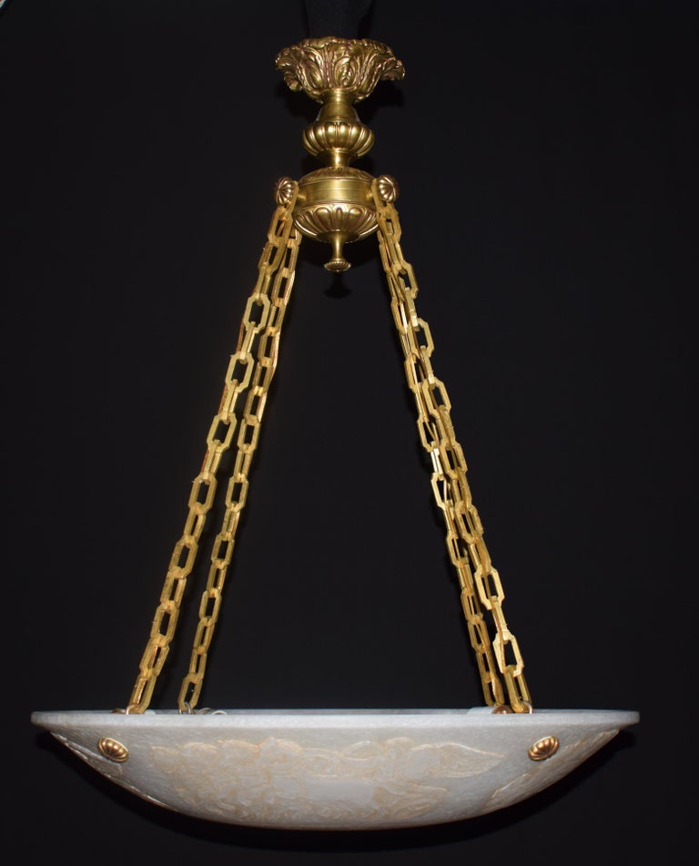 Alabaster Pendant at 1stDibs