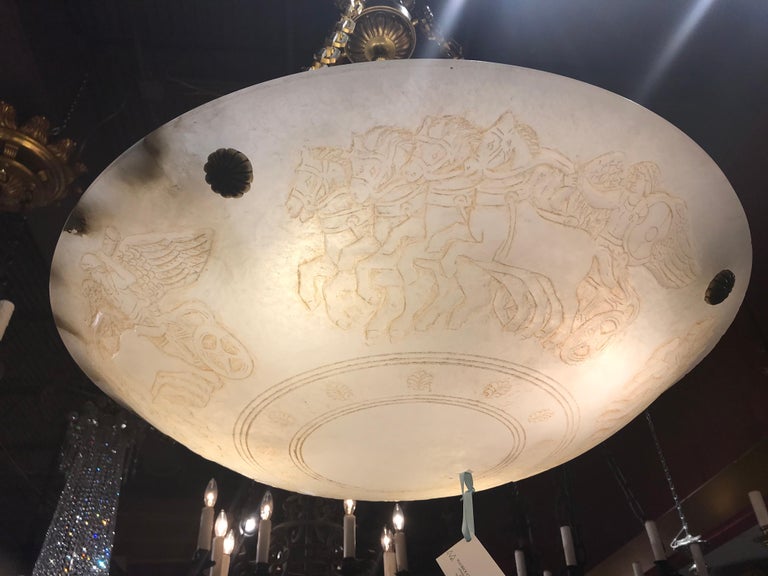 Alabaster Pendant at 1stDibs