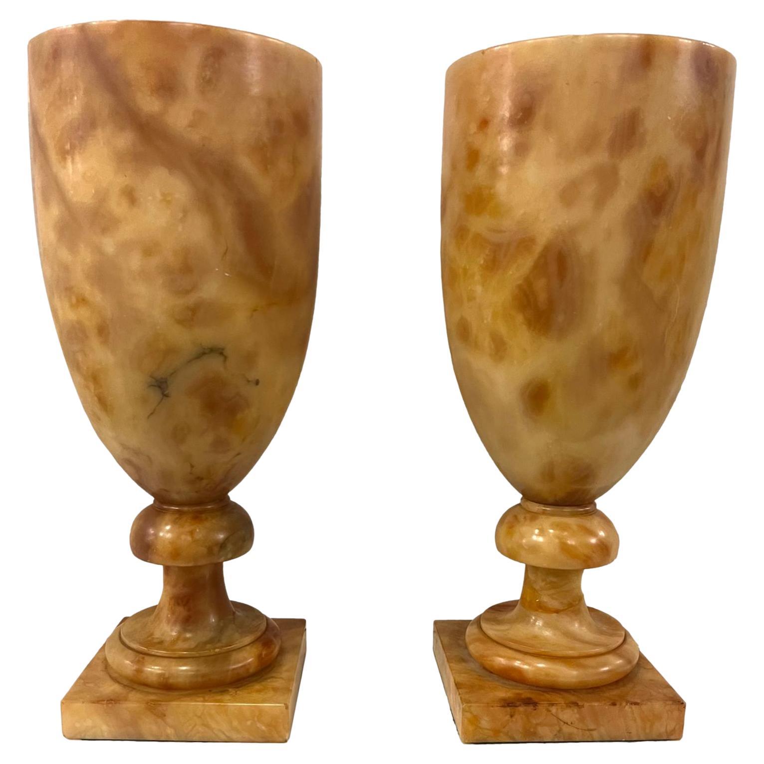 Alabaster Lamp at 1stDibs