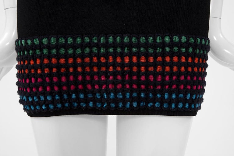 Alaia Knit Fitted Dress For Sale at 1stDibs