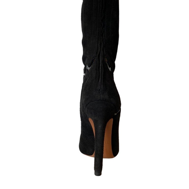 Alaia Over Knee Studded Boots size 36 For Sale at 1stDibs