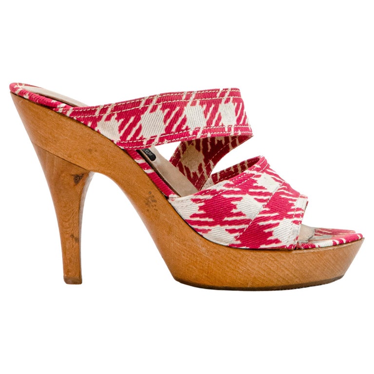 ALAÏA S/S 91 Iconic Rare "Tati" Runway Heels For Sale at 1stDibs