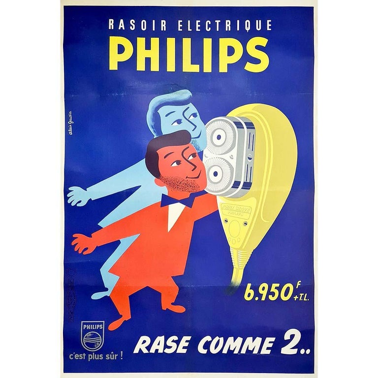 Alain Gauthier - 50s original advertising poster by Alain Gauthier for ...