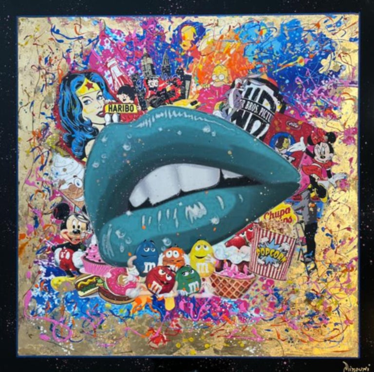 Alain mimouni - ALAIN MIMOUNI - Pop Lips For Sale at 1stDibs