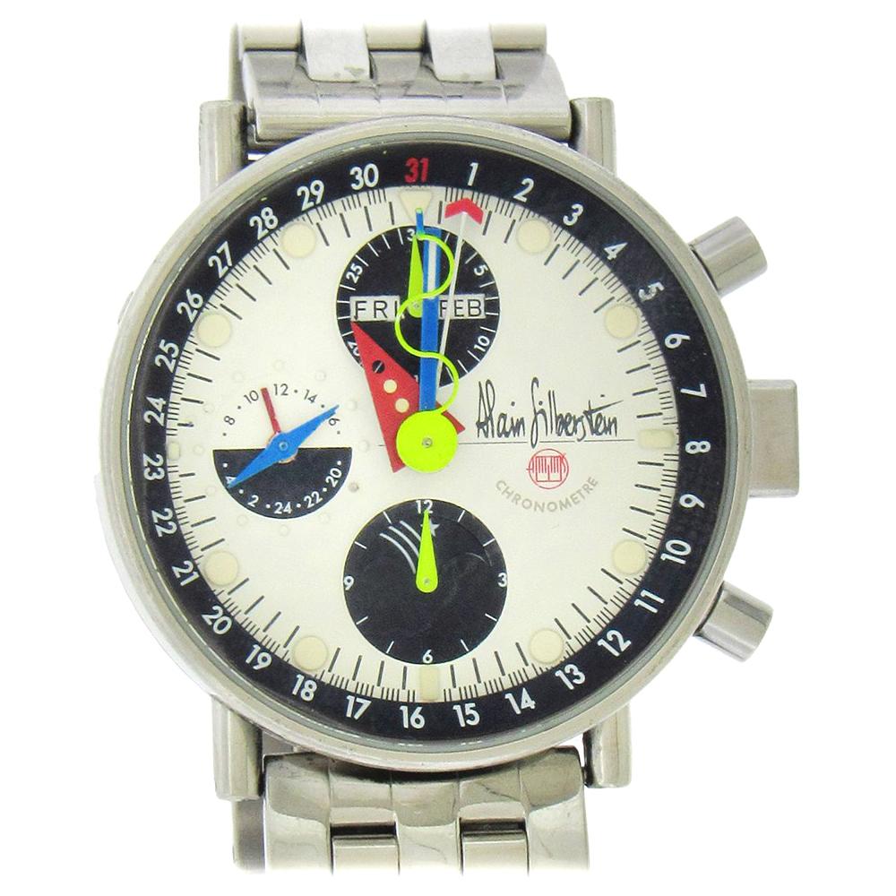 Alain Silberstein Krono Classique with Case For Sale at 1stDibs | alan ...