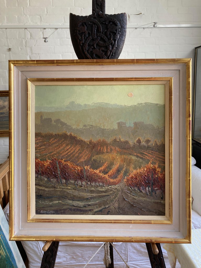 Alan Cotton - Alan Cotton, Piedmont, Impressionist scene of Italian ...