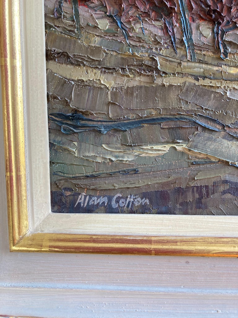 Alan Cotton - Alan Cotton, Piedmont, Impressionist scene of Italian ...