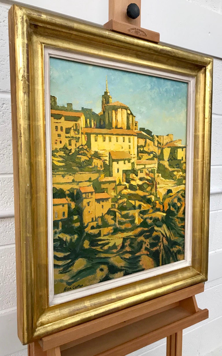 Alan Cotton - Impasto Oil Painting of Gordes Southern France Warm ...