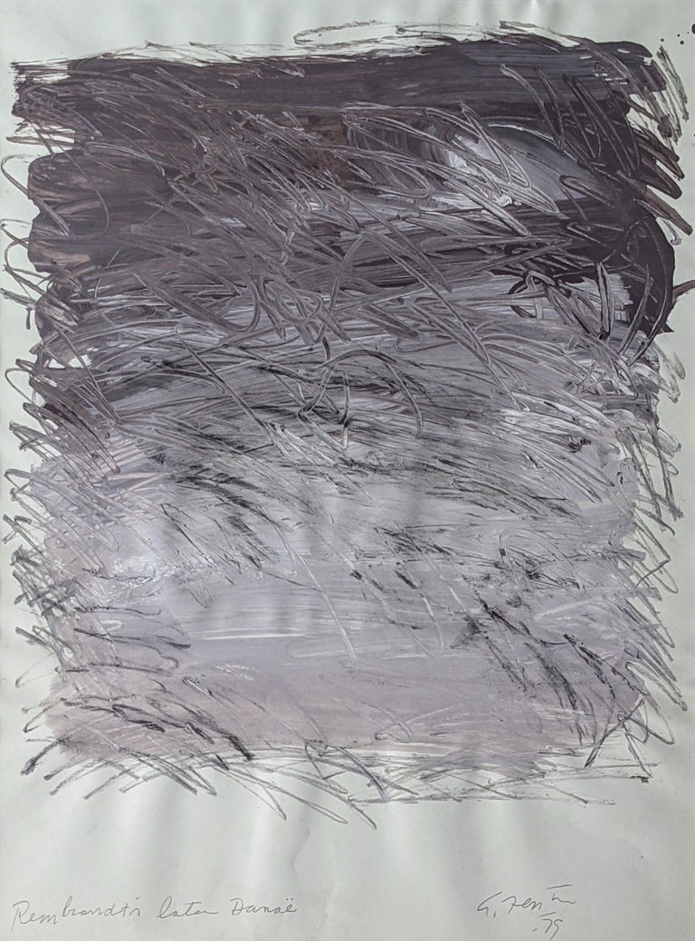 Alan Fenton - "Rembrandt Later Danae, " Alan Fenton, Abstract ...