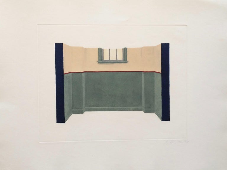 Alan Herman - Untitled (Green Wall) For Sale at 1stDibs | hermanuntitled
