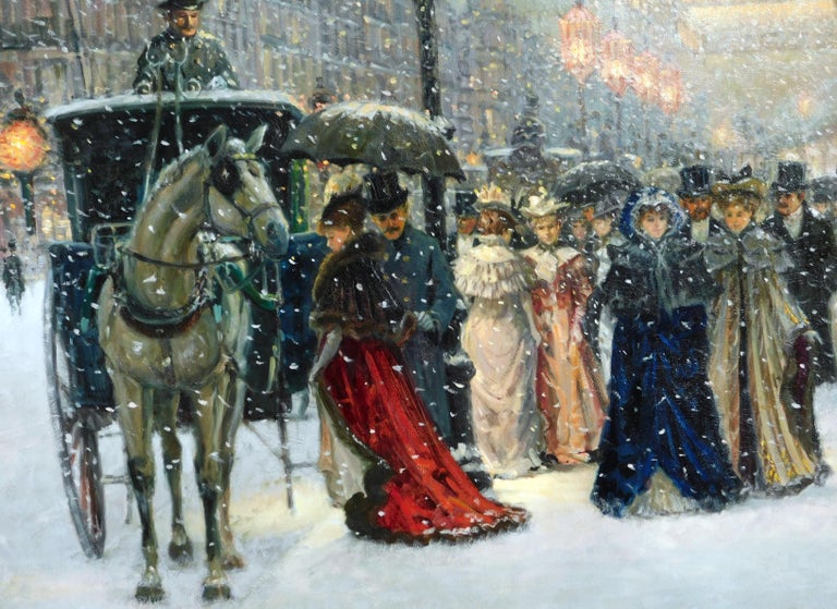 Alan Maley Painting, Pari, “Opening Night” at 1stDibs