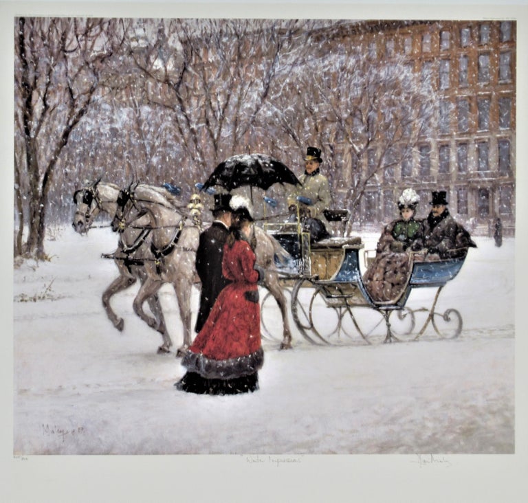 Alan Maley - Winter Impressions at 1stDibs