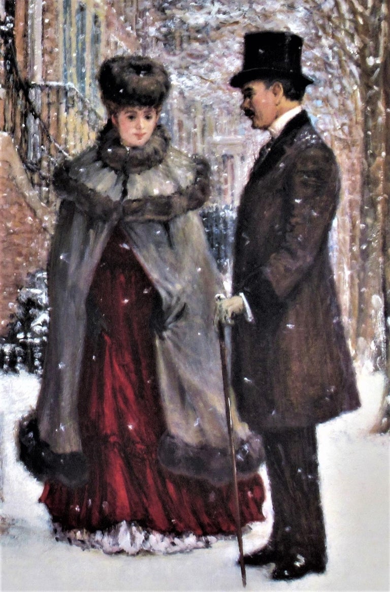Alan Maley - Winter Romance For Sale at 1stDibs